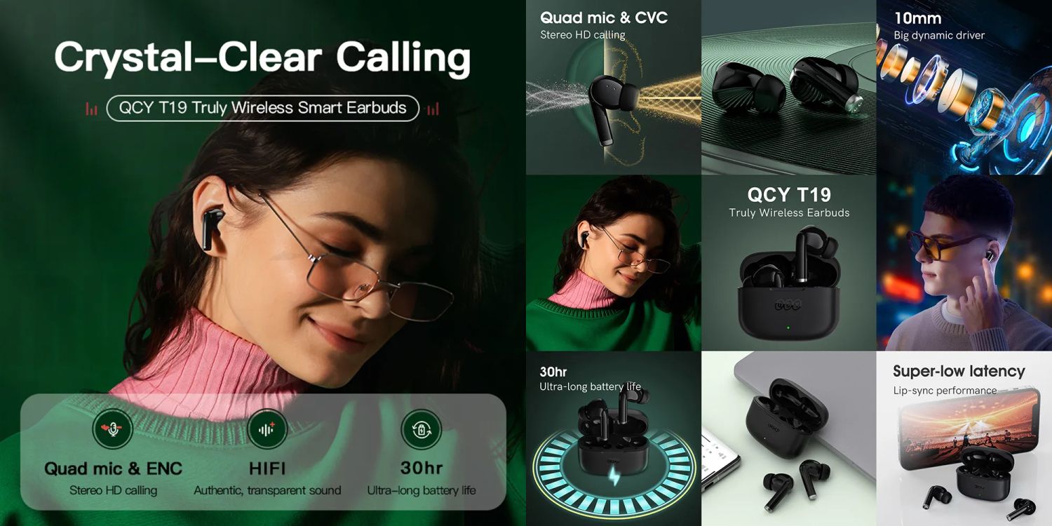 QCY T19 Bluetooth Earpods Price in Bangladesh